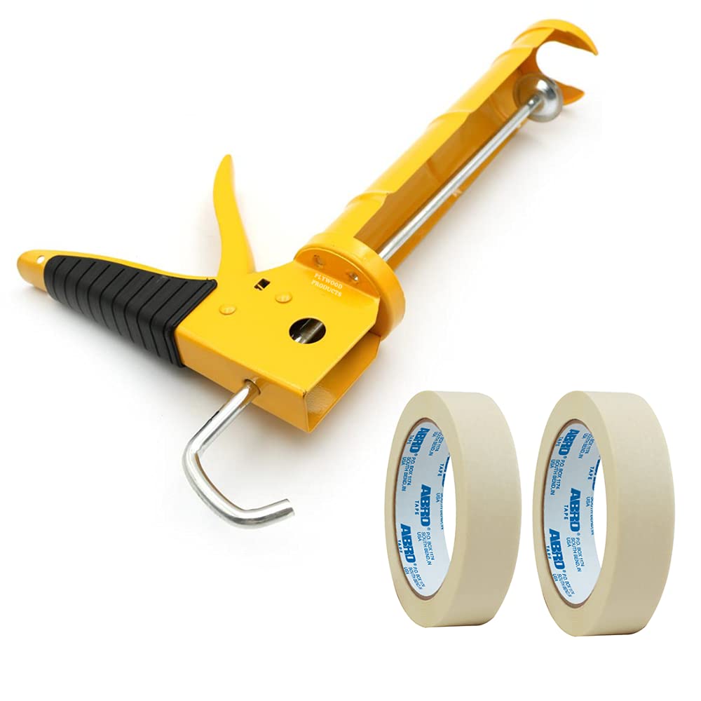 Buy Plywood Products Silicone Sealant Applicator + ing Tape (2 Pcs ...