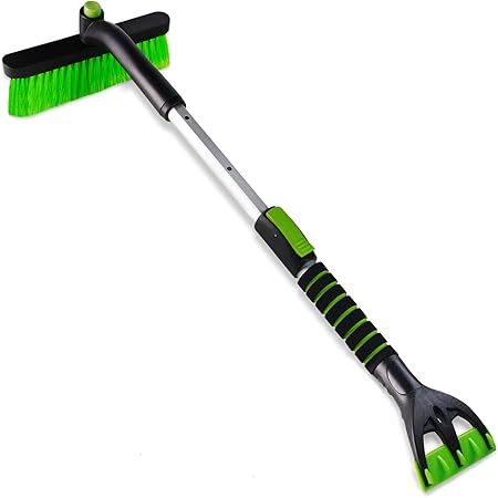 Amazon.com: Snow MOOver 39" Extendable Car Snow Brush with Squeegee & Ice Scraper - Foam Grip ...
