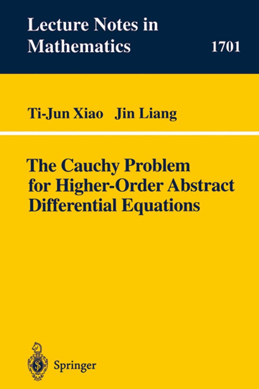 Amazon.com: The Cauchy Problem for Higher Order Abstract Differential ...