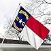 Amazon.com : ARSOF North Carolina State Flag 3x5 Double Sided Outdoor ...