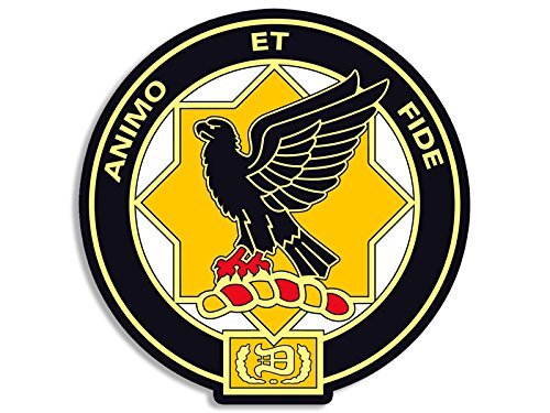 Buy Magnet 1st Cavalry Regiment Seal Ammo Et Fide Magnetic Sticker ...