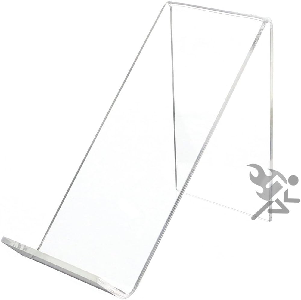 Amazon.com: OnFireGuy 4-1/2" Clear Acrylic Slanted Display Stand Easel ...