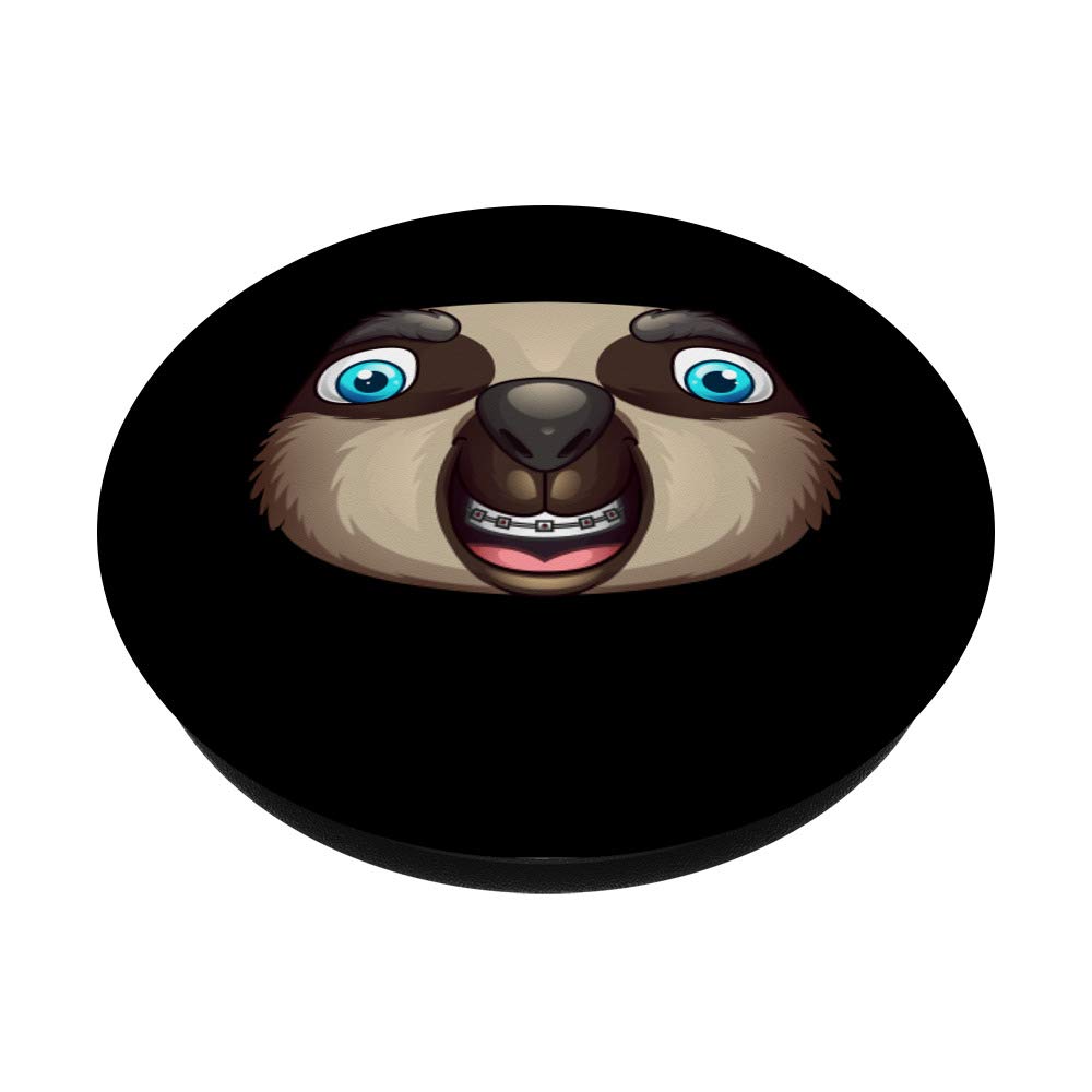 Sloth Smiling With Teeth