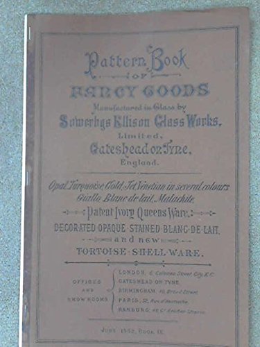 Amazon.com: Pattern Books of Fancy Goods Manufactured in Glass by ...
