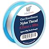 0.15mm Clear Nylon Thread Invisible String Non Stretch Clear Fishing ...