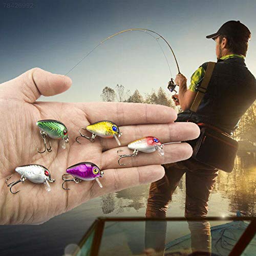 Muskan Enterprises -ME 669C 60B0 Fishing Lure Small Fat Artificial Fish ...