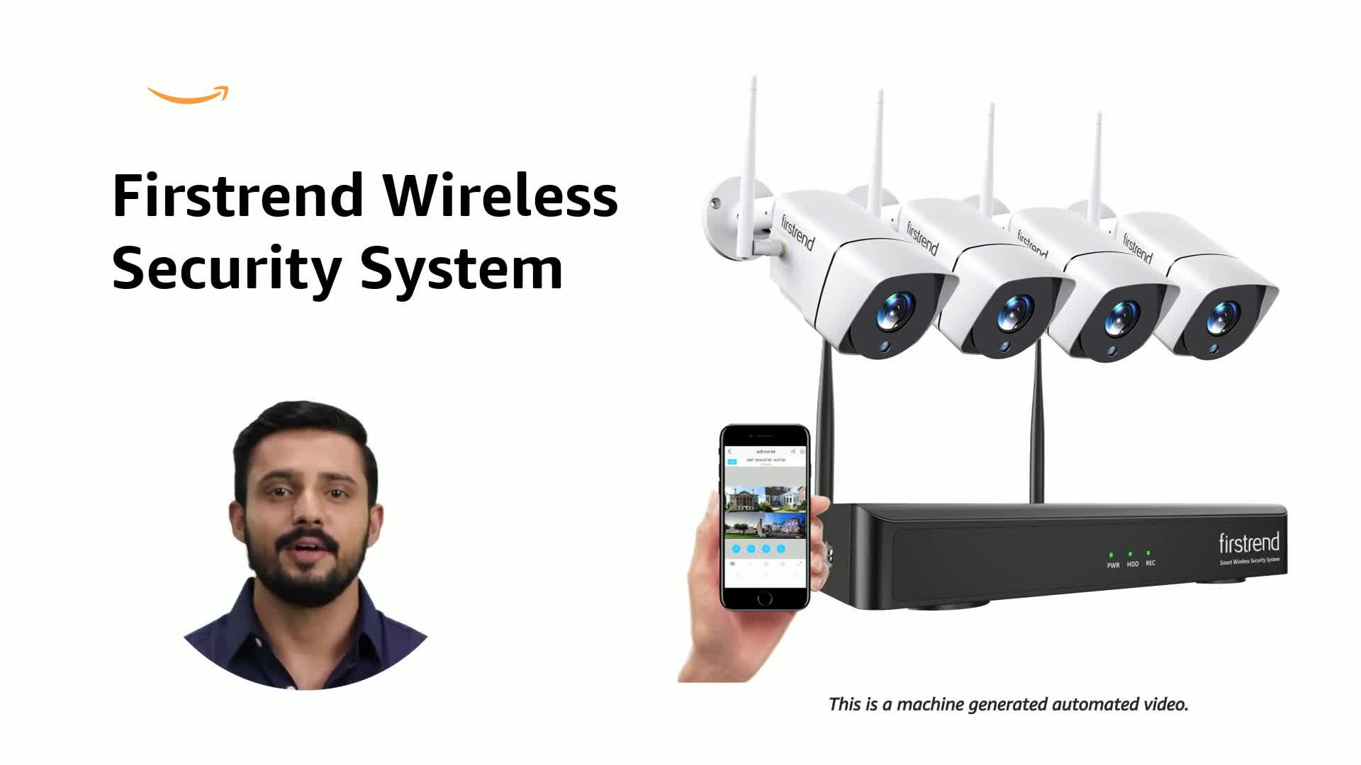 Watch Firstrend Wireless Security System on Amazon Live