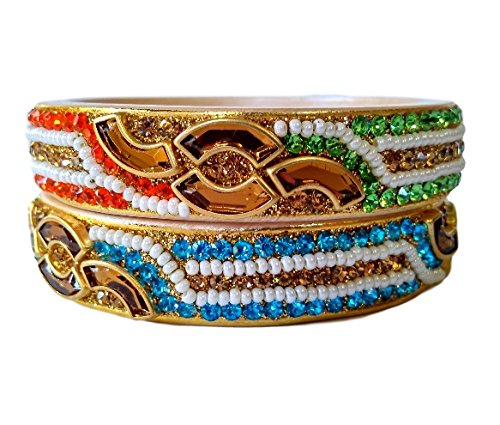 Hats Off Pure Lakh Beautiful Kade Casual Party Or Bridal Use 2.4 ...