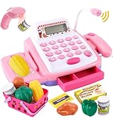 HYAKIDS Child Toy Till Cash Register for Kids, Shopping Till Role Play ...