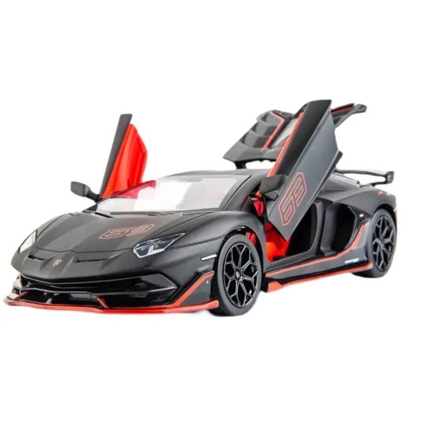Buy MTG Metro Toys & Gift Lambo Aventador SVJ 63 1:24 Big Size Diecast ...