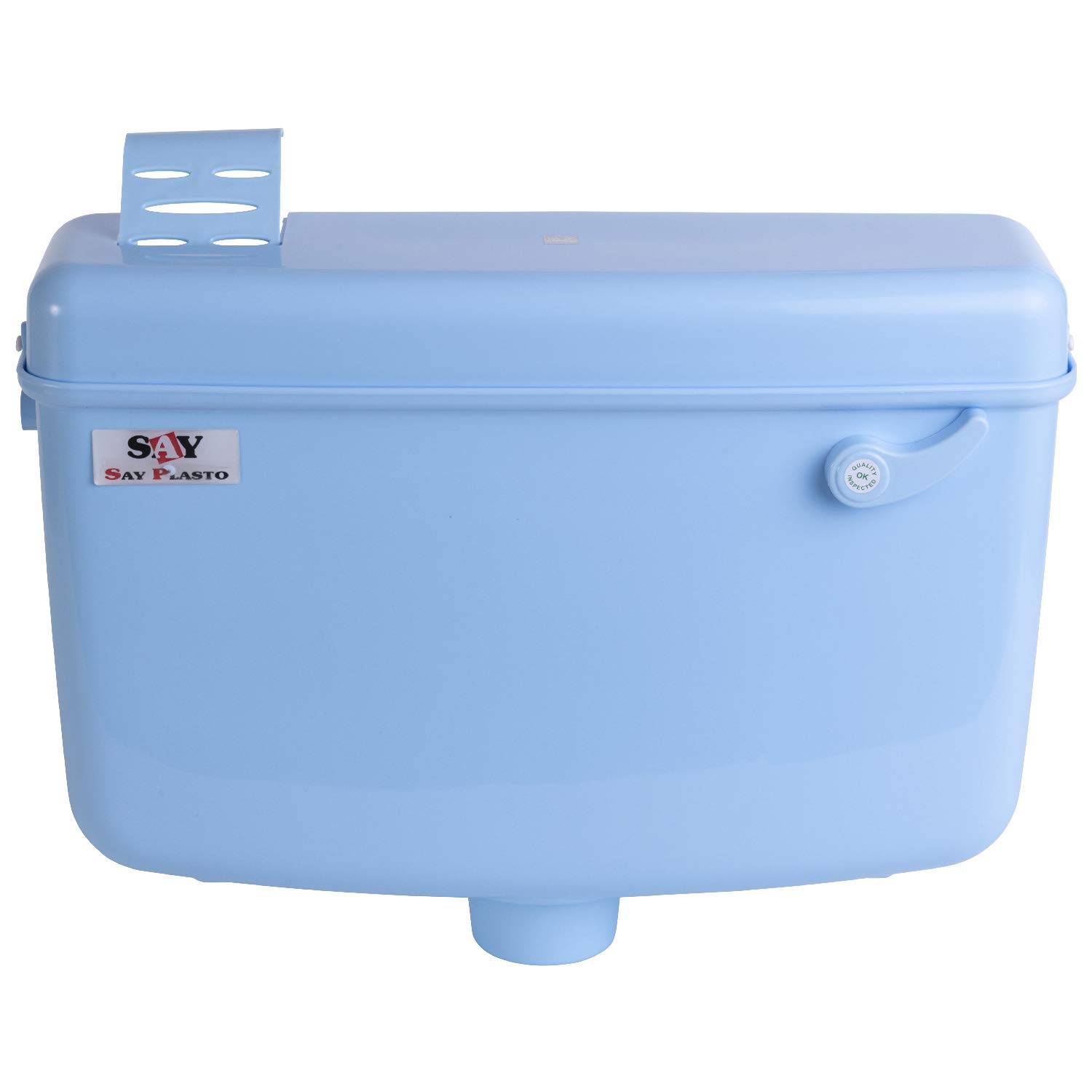 Buy SAY PLASTO Flushing Cistern, Flush Tank, Side Push 10 LTR Capacity, Air Freshner Pocket ...