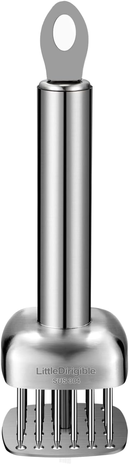 Amazon.com: Stainless Steel Meat Tenderizer Tool, 21 Sharp Needles ...