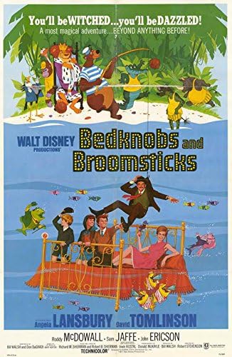 Amazon.com: Bedknobs and Broomsticks Poster Movie (11 x 17 Inches ...
