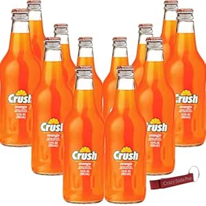 Amazon.com : Crush Orange Soda | One of Crush’s Popular Soda Flavors | Real Cane Sugar ...