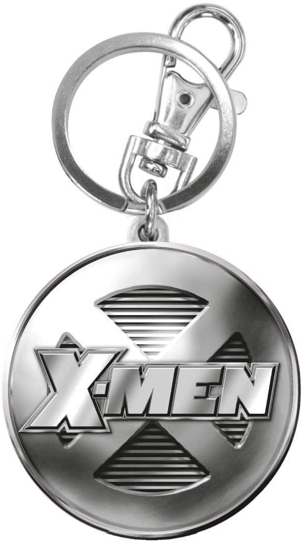 Amazon.com: DC X-Men Logo Pewter Key Ring : Clothing, Shoes & Jewelry