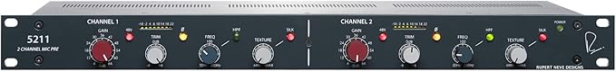 Amazon.com: Rupert Neve Designs 5211 2-channel Microphone Preamp ...