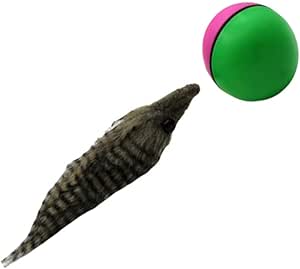 MYSUNBAR Funny Electric Beaver Ball, Rolling Ball Toy, Funny Weasel ...