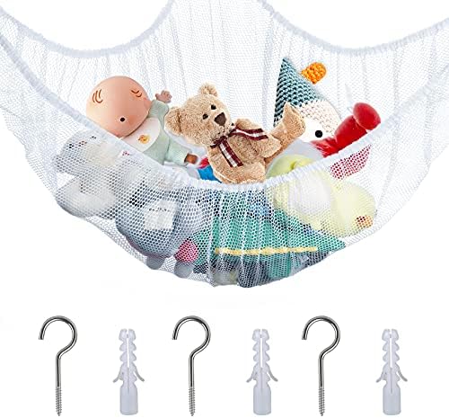 Lilly's Love Stuffed Animal Net Hammock for Plushie Toys - Large 2 Pack ...