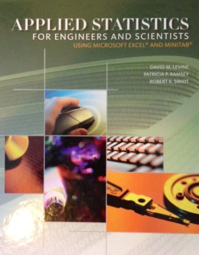 Applied Statistics for Engineers and Scientists Using Microsoft Excel ...