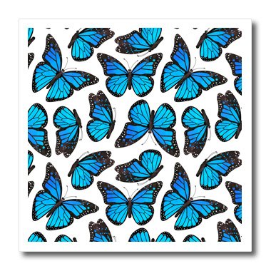 Monarch Butterfly Blue