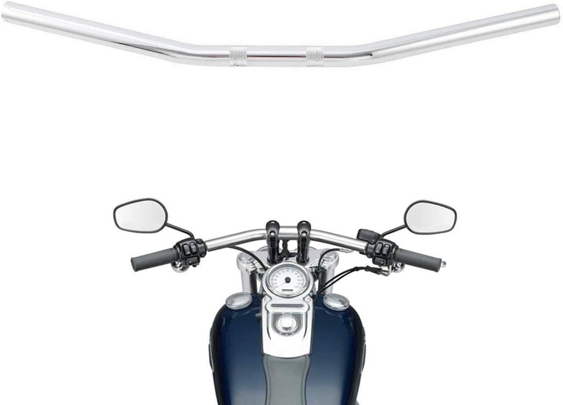 Amazon.com: Alpha Rider 1 inch Drag Style Steel Handlebars Drag Bar ...