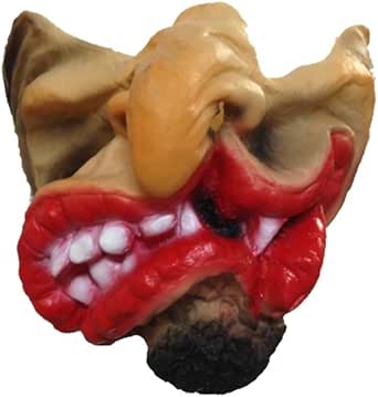 Amazon.com: Mean Mouth Rubber Half Mask Multi : Clothing, Shoes & Jewelry