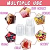 Amazon.com: Clear Plastic Cups with Lids,6 oz-50 Pack Mini Parfait Cups ...