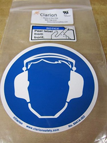 Amazon.com: Clarion 6041A-ISO Circular Safety Label (Pack of 4 ...