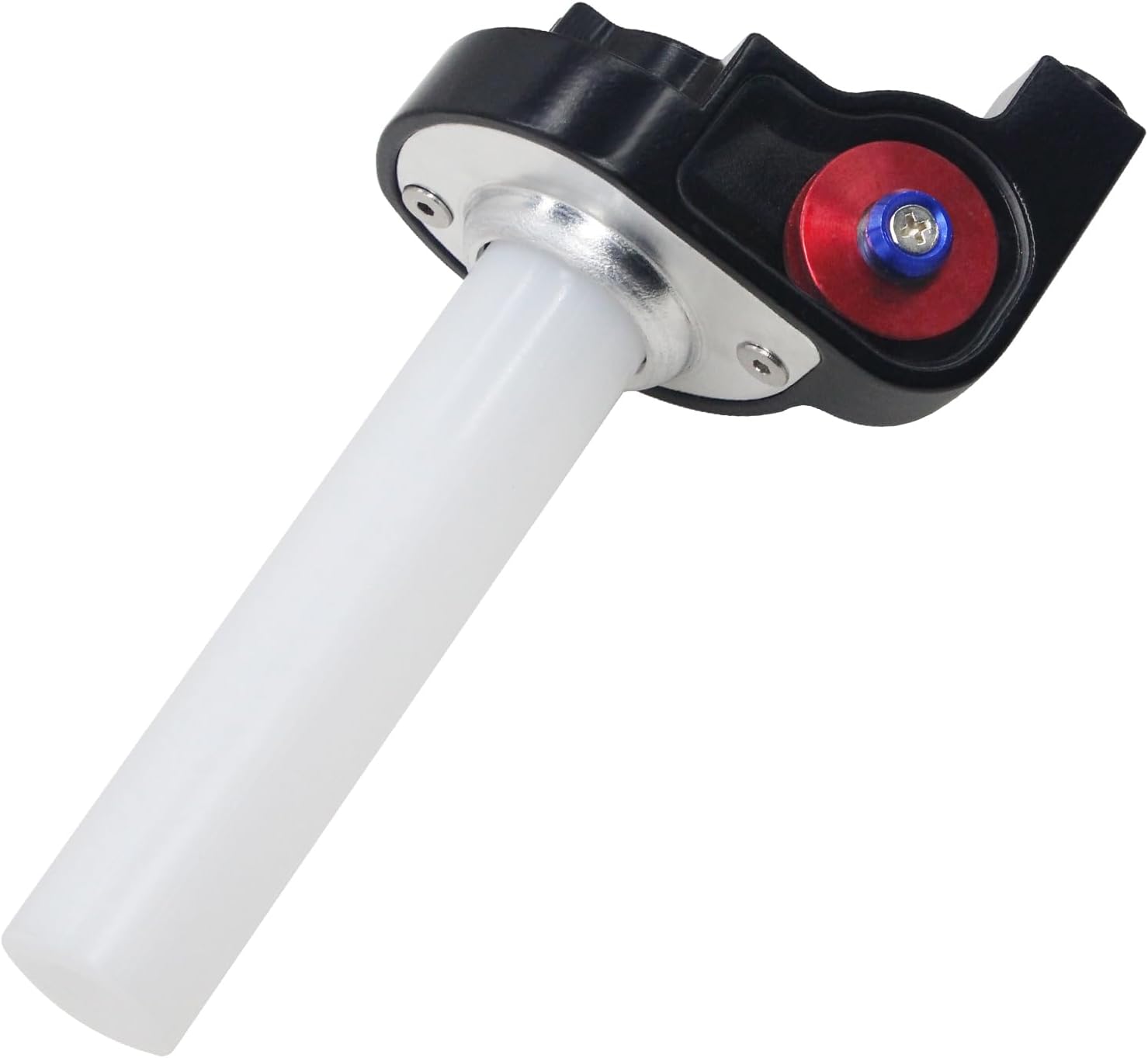 Amazon.com: Amavoler 7/8" 22mm Throttle Grips Twist Handlebar Red ...