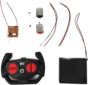 2.4G 4 Channel Remote Controller Kit Transmitter Receiver Motor ...