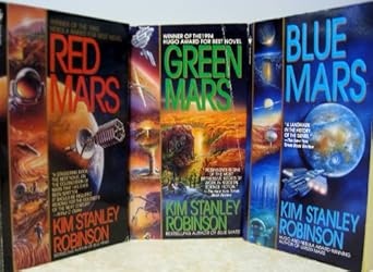 Amazon.com: Mars Trilogy [Boxed Set] Red Mars, Green mars, & Blue Mars ...