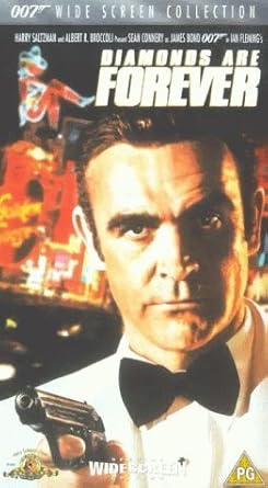 Diamonds Are Forever [VHS] : Sean Connery, Charles Gray, Bruce Cabot ...