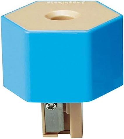 Amazon.co.jp: シャチハタ 鉛筆けずり ケズリキャップ ブルー ペットボトル取付型 ZKC-A1/H : 文房具・オフィス用品