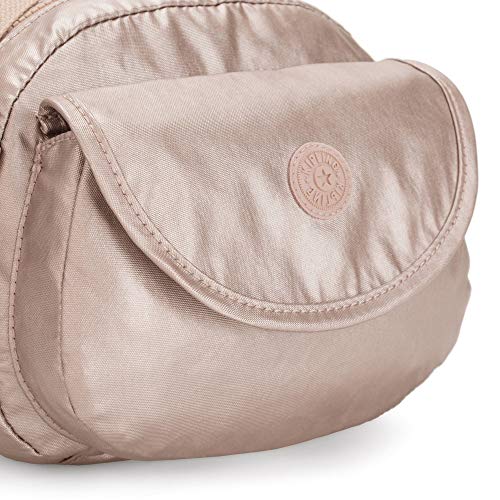 Buy Kipling Stelma Metallic Crossbody Bag Quartz Metallic at Amazon.in