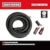 Craftsman CMXZVBE38759 2-1/2 in. x 20 ft. POS-I-Lock Wet Dry Vac Hose ...