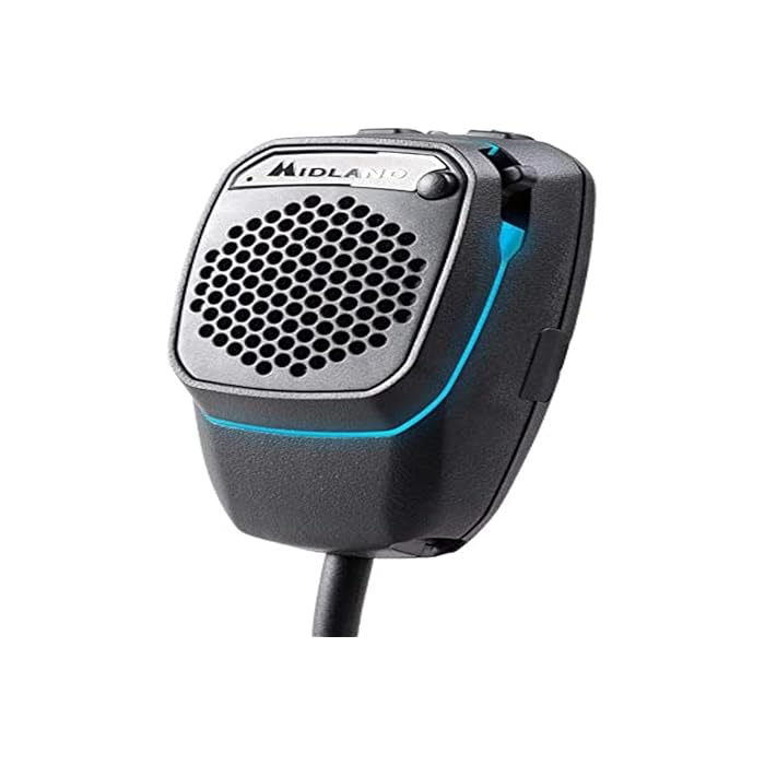 Buy Midland Dual Mike CB Microphone Digital Bluetooth Preamplified 4 ...