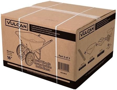 Amazon.com : Vulcan 34887 Wheelbarrows : Patio, Lawn & Garden