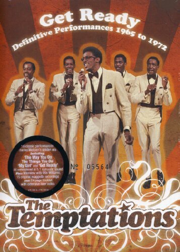 Amazon.com: The Temptations: Get Ready - Definitive Performances 1965 ...