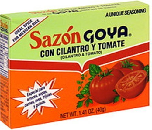 Amazon.com : Goya Foods Sazon Cilantro and Tomato Seasoning (Tomate y ...