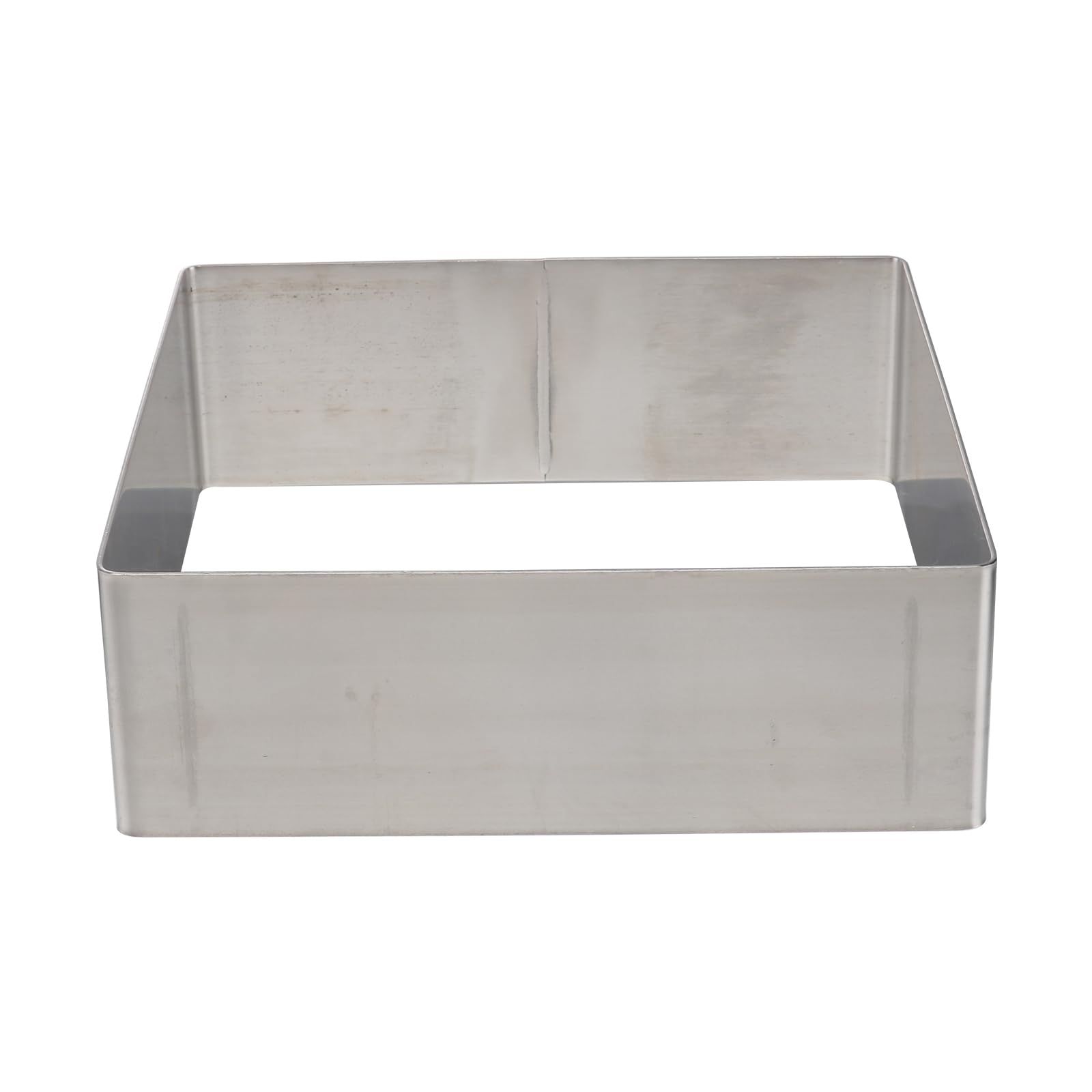 Amazon.com: Square Cake Ring 8 Inch Stainless Steel Mousse Cake Mold ...