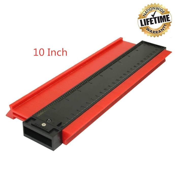 Buy Contour Gauge, 10 Inch Ezgauge Master Outline Profile Gauge ...