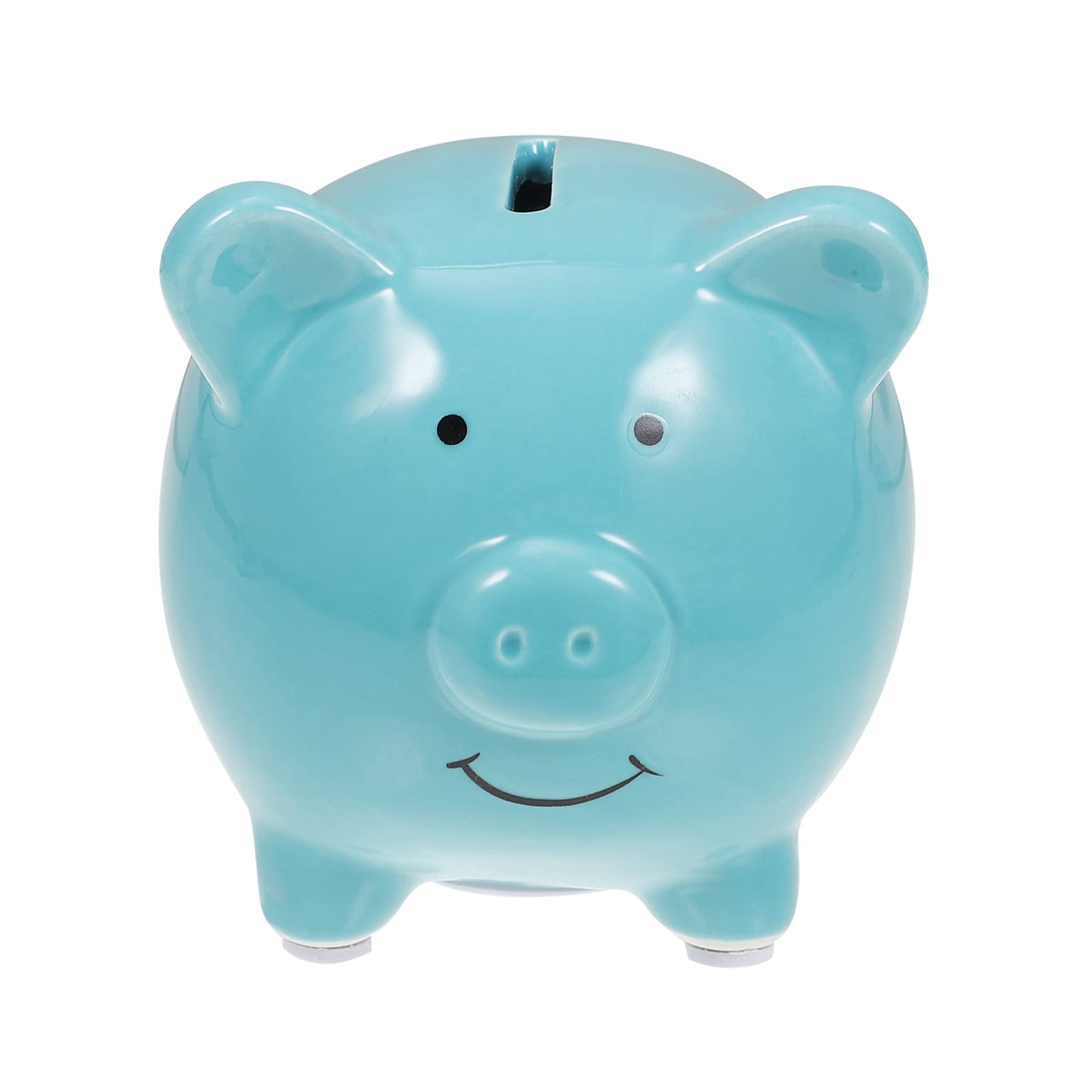 SEWACC Piggy Bank Ceramic Piggy Bank Adorable Pig Coin Bank Money Bank ...