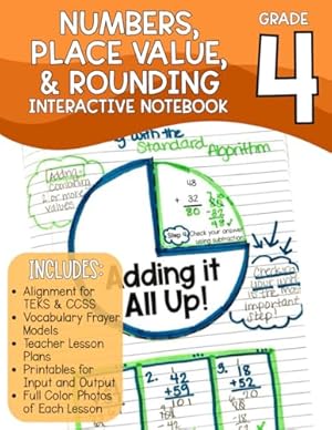 Fourth Grade Math Interactive Notebook Fraction Equivalents - 72 Pages ...
