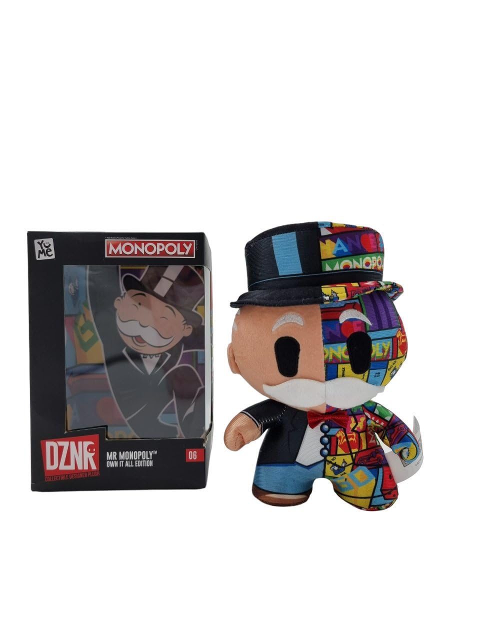 BANDAI Monopoly Merchandise Mr Monopoly Plush Toy Own It All Version ...