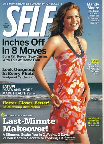 Self Magazine : Mandy Moore (June 2007): Lucy Schulte Danziger: Amazon ...