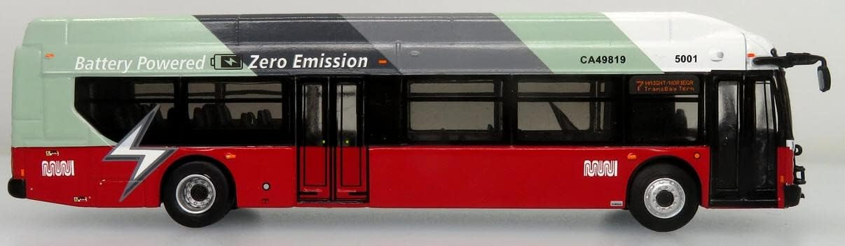 New Flyer Xcelsior Charge Muni 1:87-HO Scale Iconic Nepal | Ubuy
