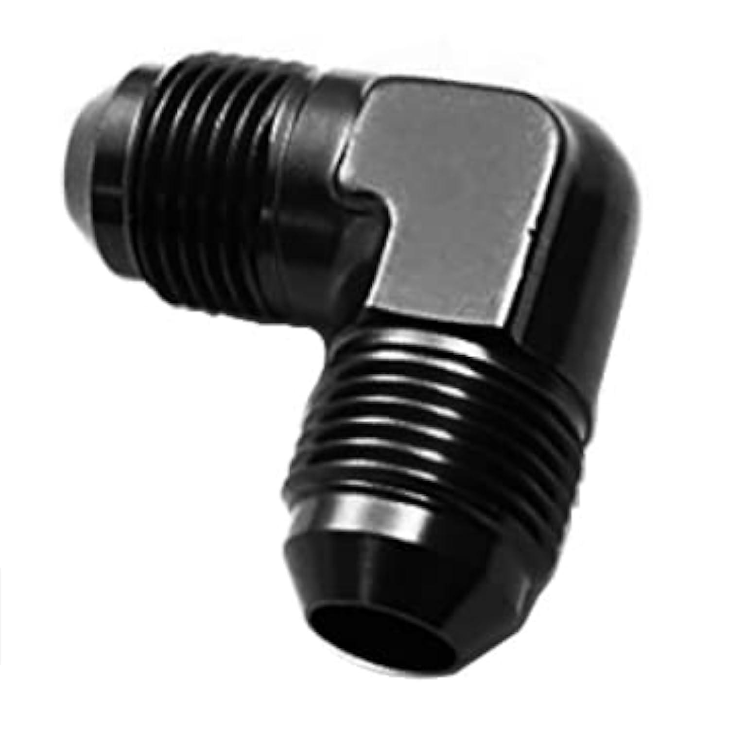 Amazon.com: 90 Degree 8AN Male to 8AN Male Flare Coupler Hose Union ...