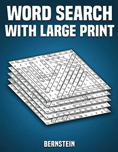 Word Search with Large Print: 200 Word Search Puzzles with Solutions ...