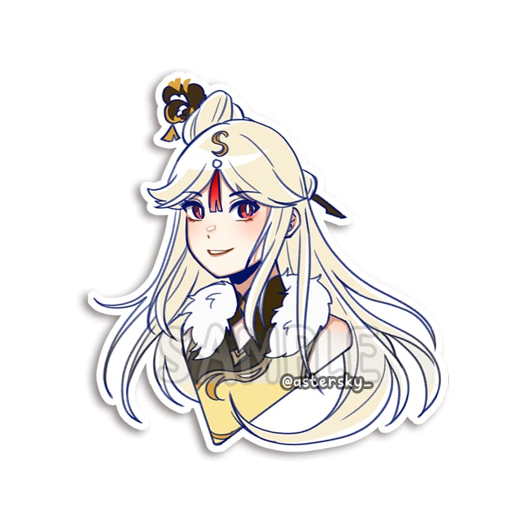 Amazon.com: Genshin Impact Vinyl Stickers (Ningguang) : Handmade Products