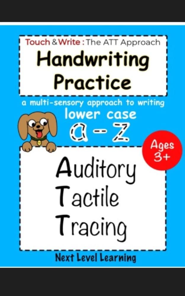 Touch & Write - Handwriting Practice a-z Lower Case : The ATT Approach ...